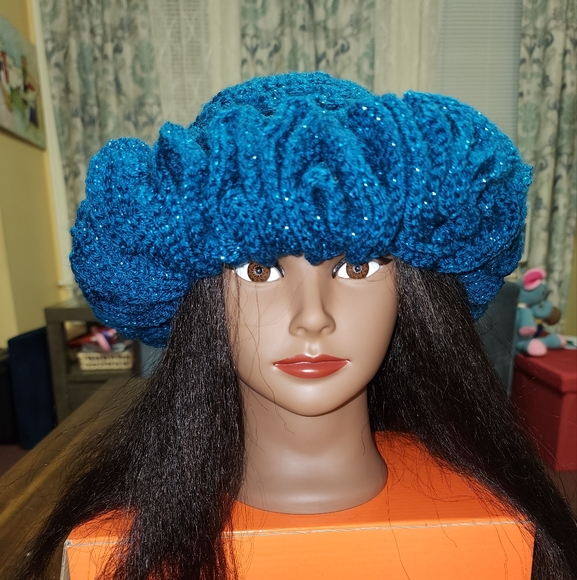 Accessories | Handmade Ruffle Crochet Hat | Poshmark
